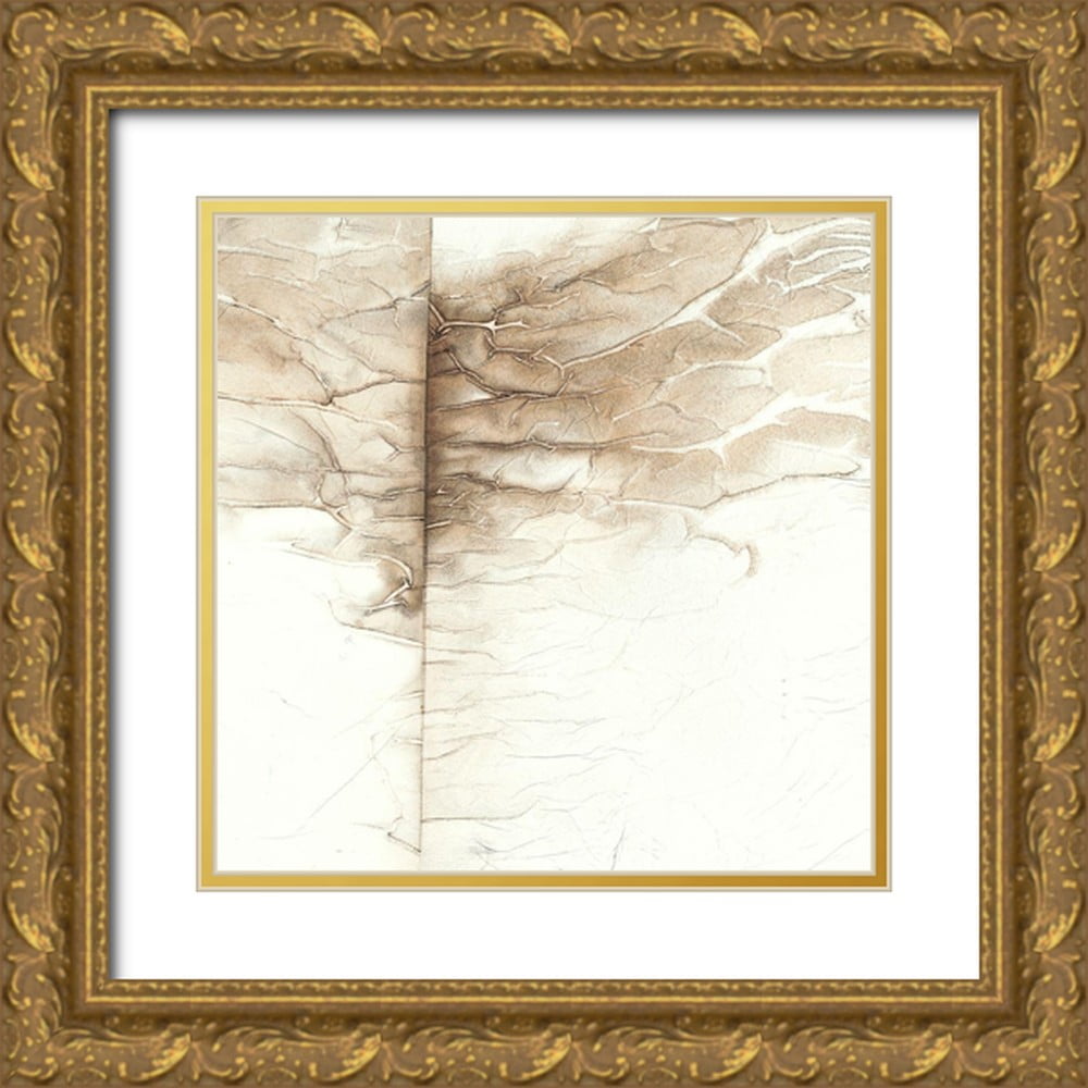 Stramel, Renee W. 15x15 Gold Ornate Wood Framed with Double Matting ...