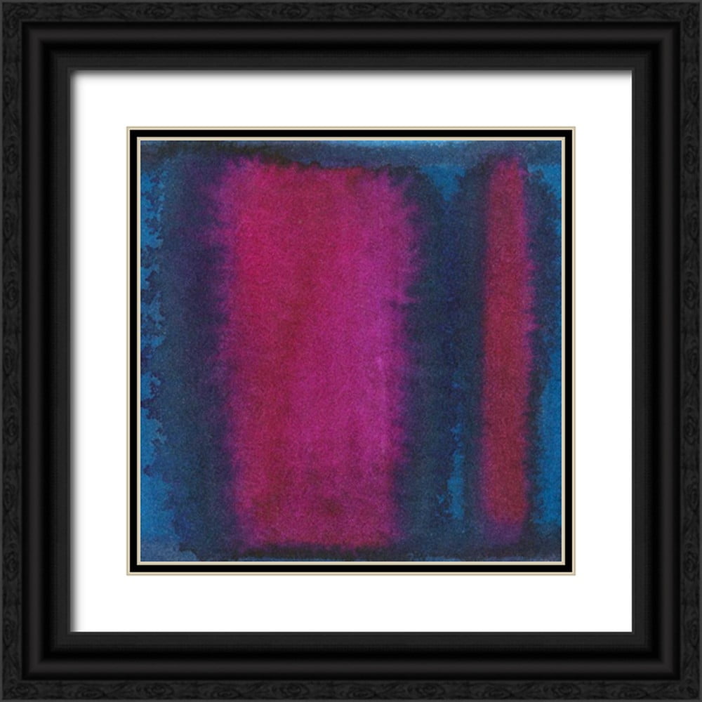 Stramel, Renee W. 20x20 Black Ornate Wood Framed with Double Matting ...