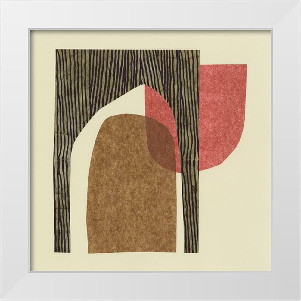 Stramel, Renee W. 26x26 White Modern Wood Framed Museum Art Print ...