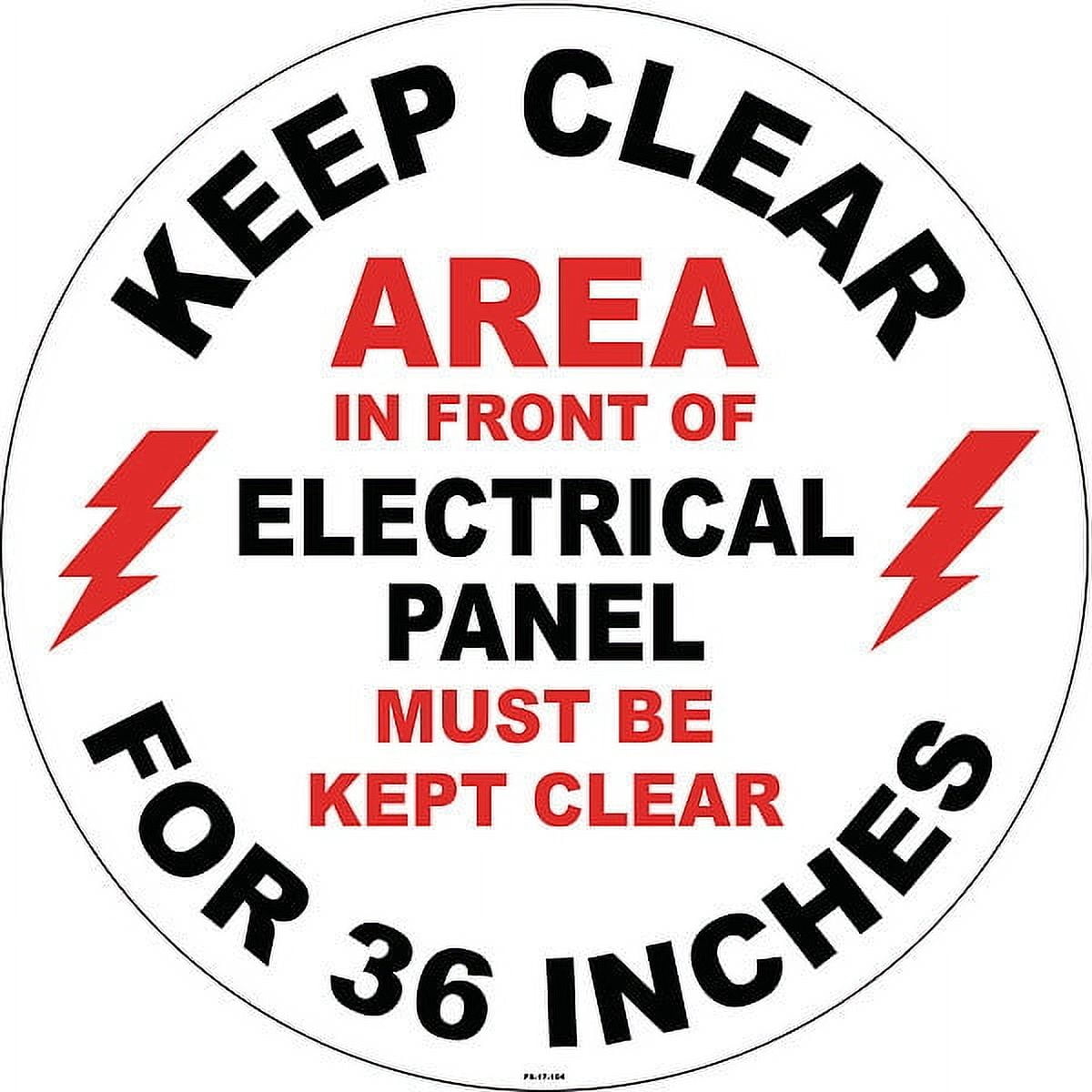Stranco Anti-Slip Floor Sign,17 in x 17 in,Vinyl FS-17-104 - Walmart.com