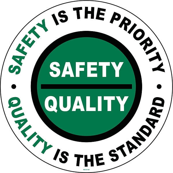 Stranco Anti-Slip Floor Sign,17 in x 17 in,Vinyl FS-17-121 - Walmart.com