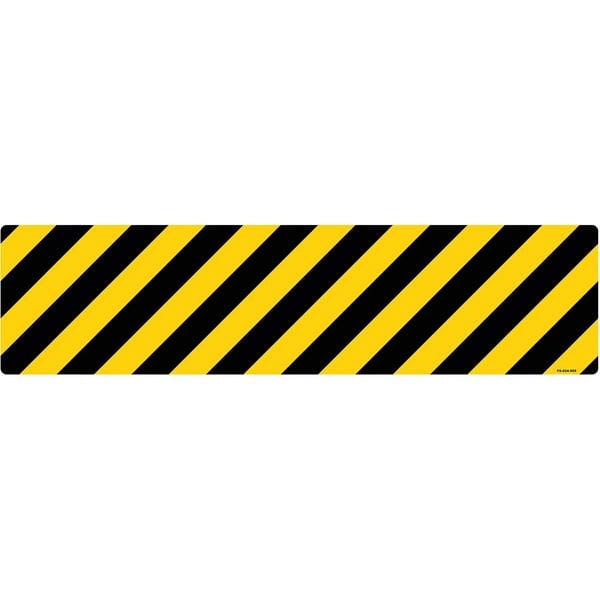 Stranco Anti-Slip Floor Sign,6 in x 24 in,Vinyl FS-624-909 - Walmart.com