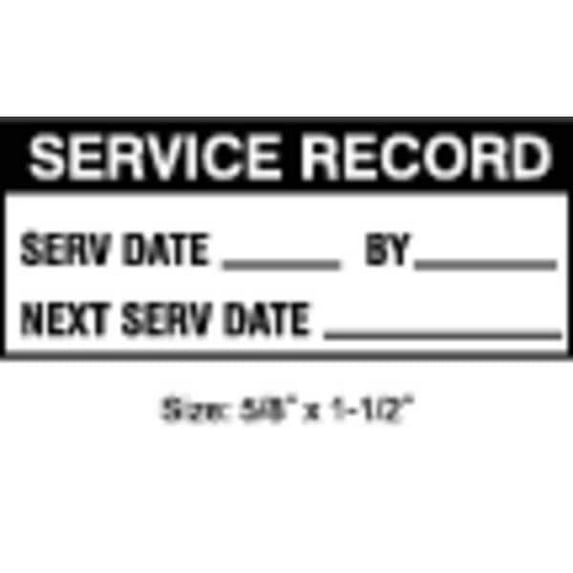 Stranco Inspection Label,ENG,Maintenance,PK350 TC-20901 - Walmart.com