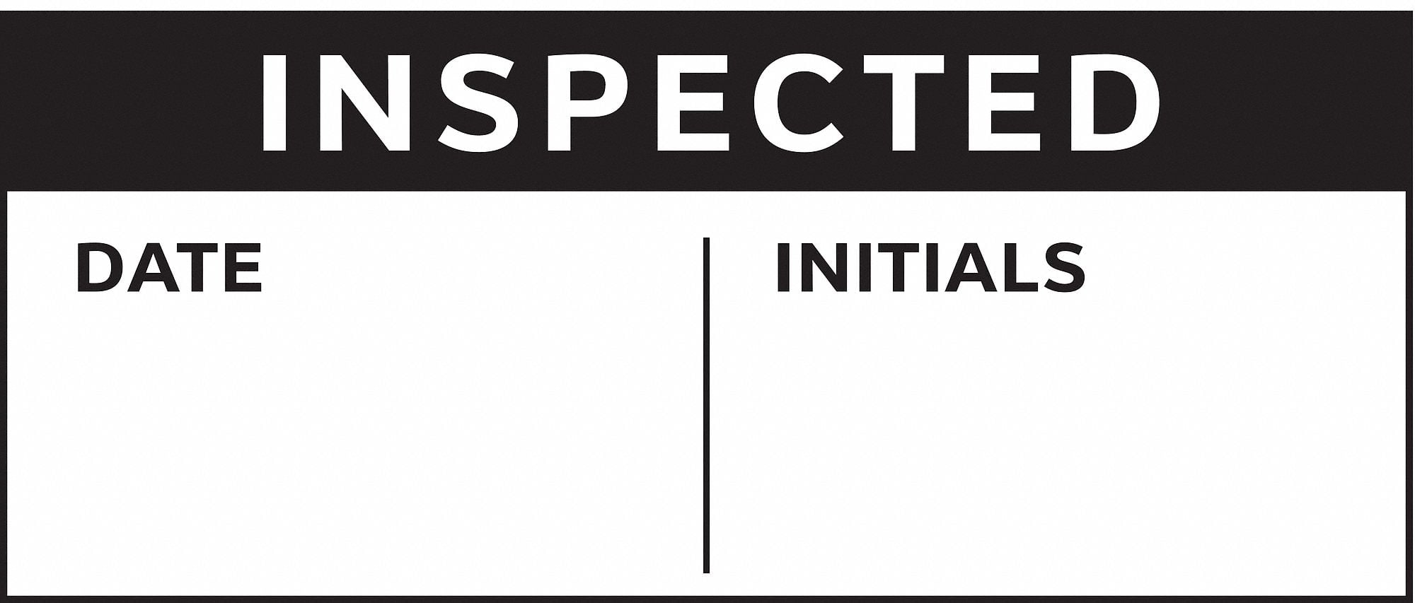 Stranco Inspection Label,English,Quality,PK350 TC1-10943 - Walmart.com