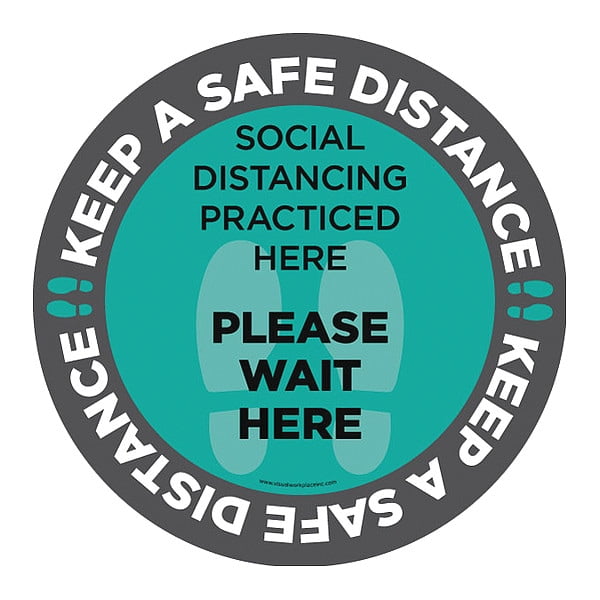 Stranco Safety Sign,12"H,12"W,Vinyl,Circle FS-12-904 - Walmart Business ...