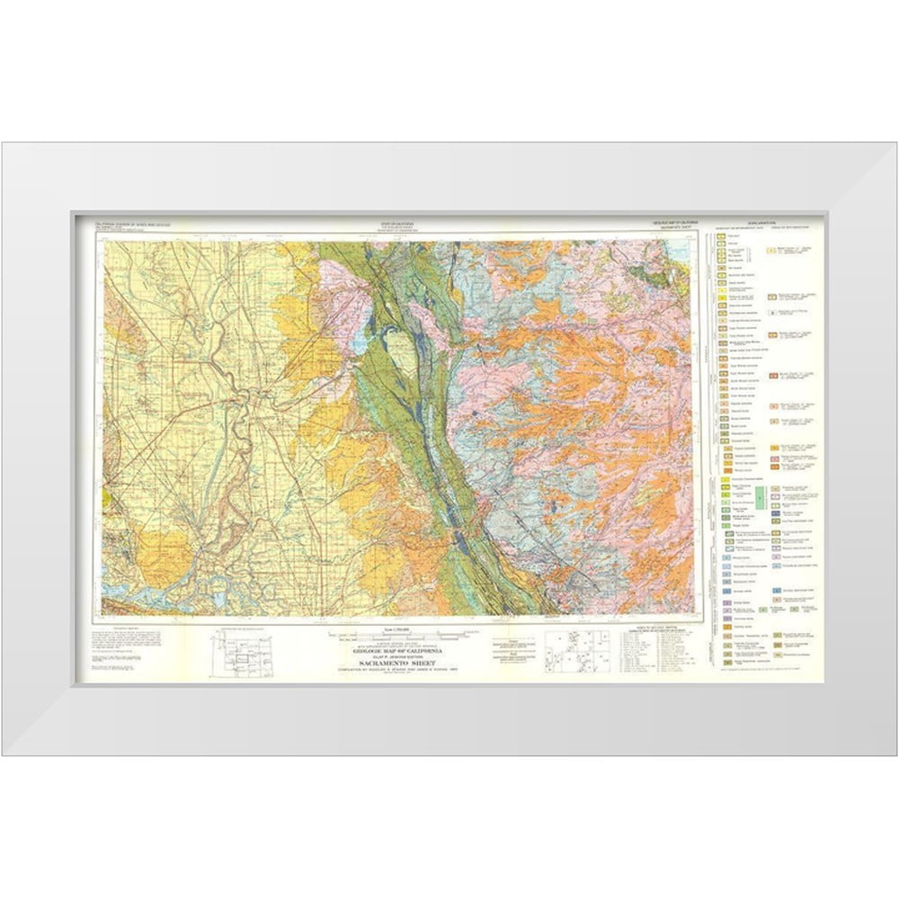 Strand 24x16 White Modern Wood Framed Museum Art Print Titled ...