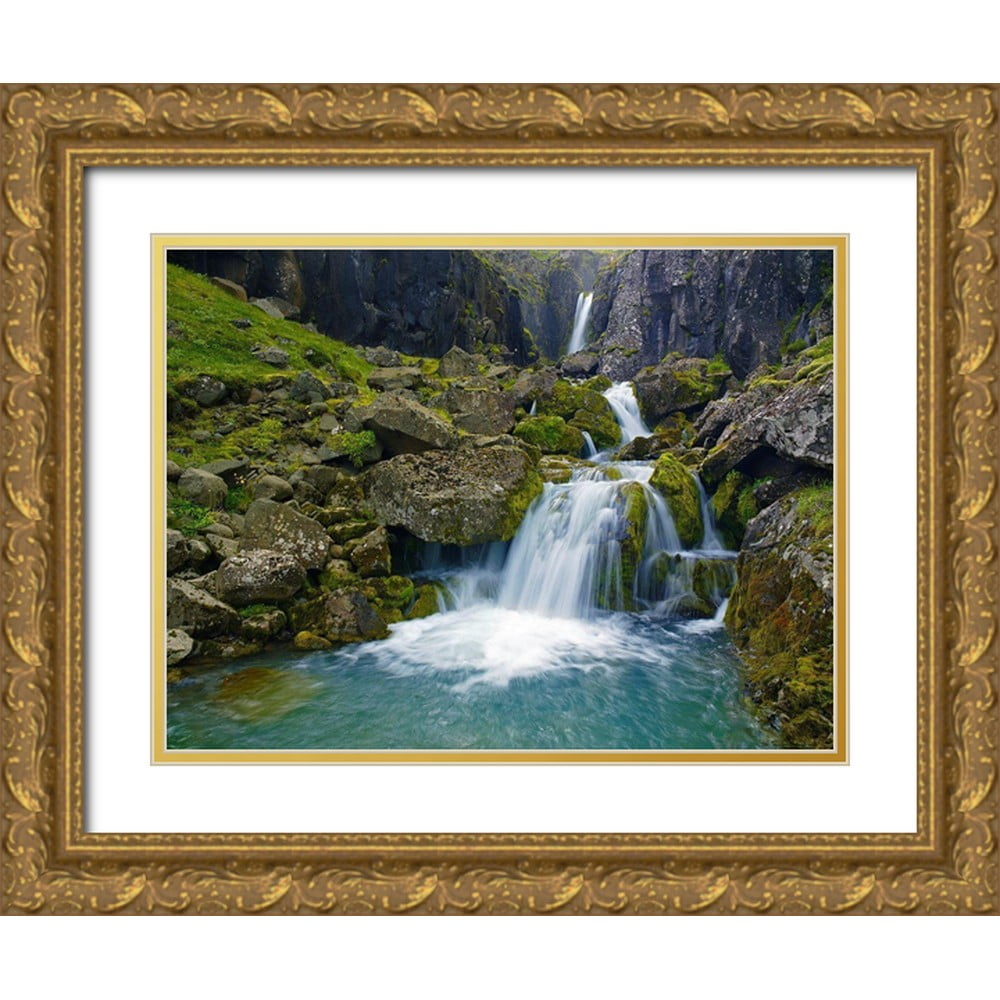 Strand, Hans 14x12 Gold Ornate Wood Framed with Double Matting Museum Art Print Titled ...