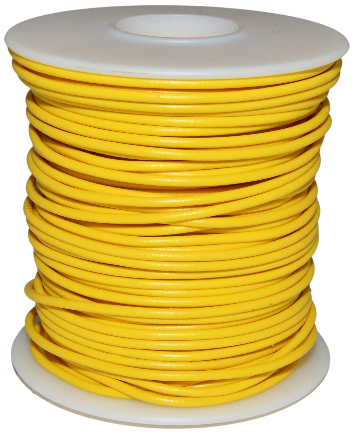 100 Feet Yellow 22 Gauge Stranded Hook-Up Wire, Tinned Copper, PVC Insulation (Shade May Vary ...