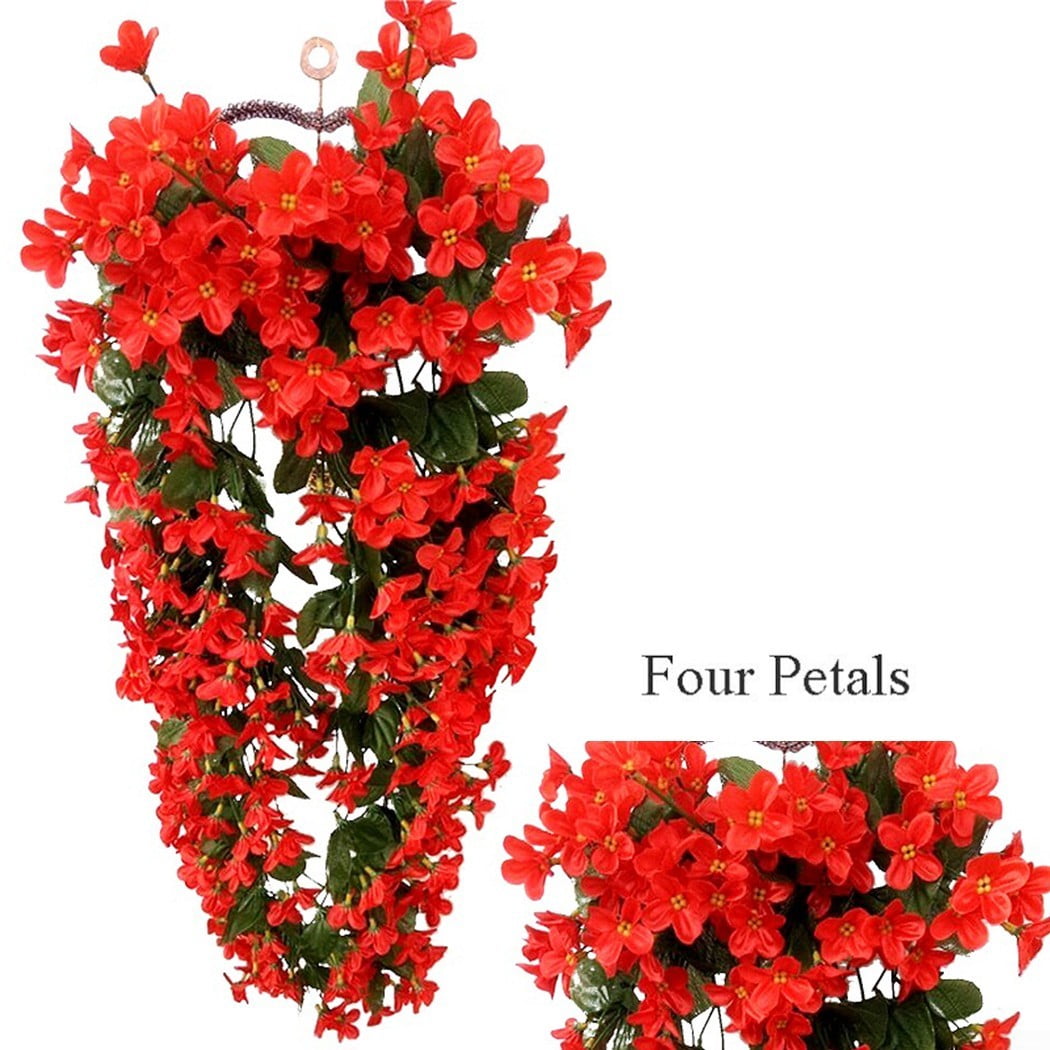 Strands Artificial Ivy Leaf Plants Vine Hanging Garland Fake Foliage ...