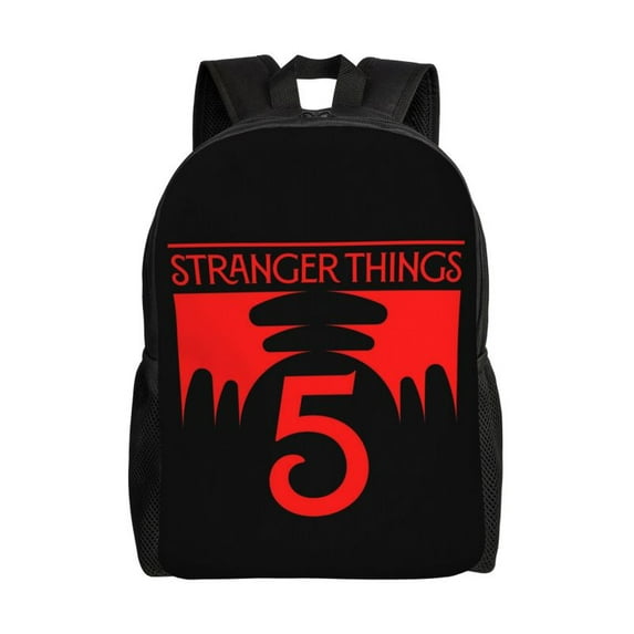 Strang-er Things-5 Backpack Casual Daypack Travel Laptop Backpack Large ...