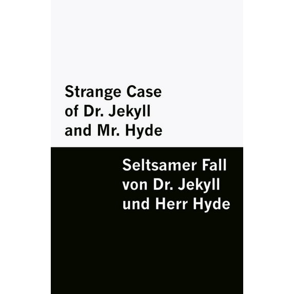 Strange Case of Dr. Jekyll and Mr. Hyde / Seltsamer Fall von Dr. Jekyll ...