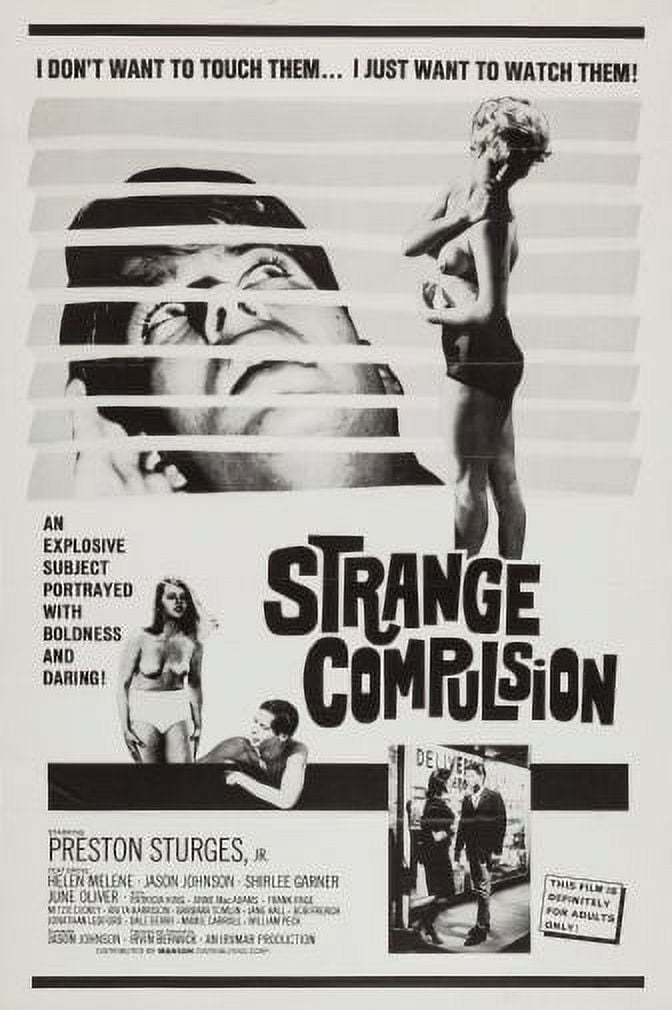 Strange Compulsion poster Metal Sign 8inx 12in Print on Metal 8x12 ...