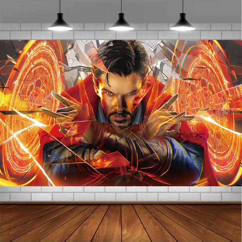 Strange Doctor Taspestry Post Banner Backdrop Background Wall Decor ...