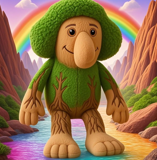 Strange Gifts The embodiment of a big tree, a magical doll - Walmart.com