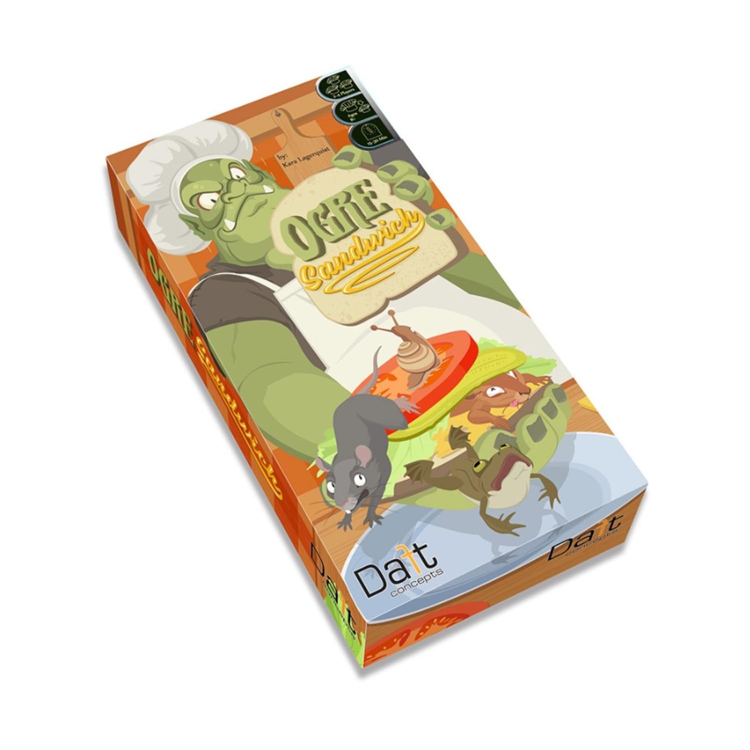 Strange Machine Games: Ogre MMF7 Sandwich - Fantasy Board Game, Dice ...