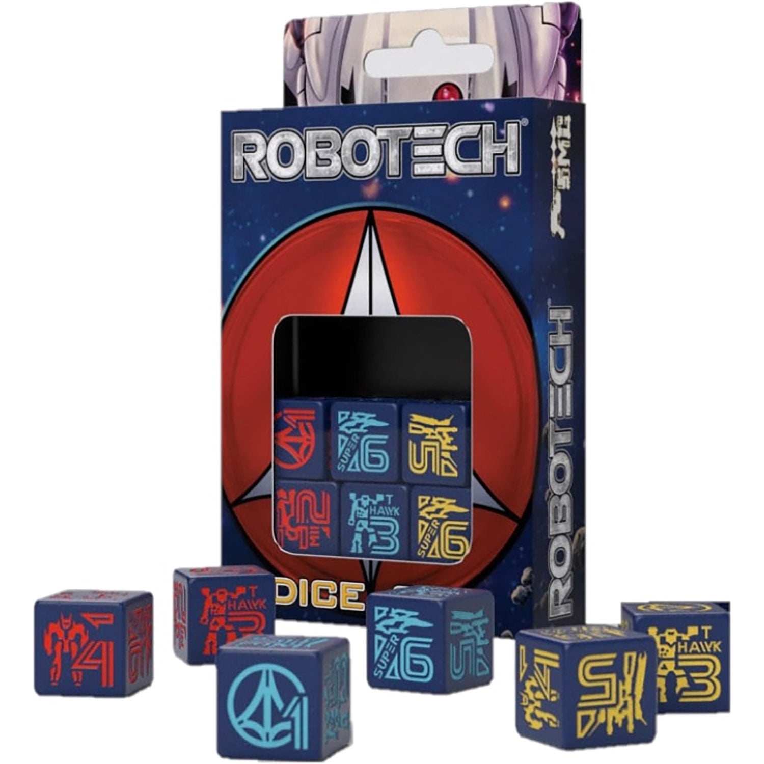 Strange Machine Games: Robotech: The Macross Saga Dice Set - 6pc Q ...