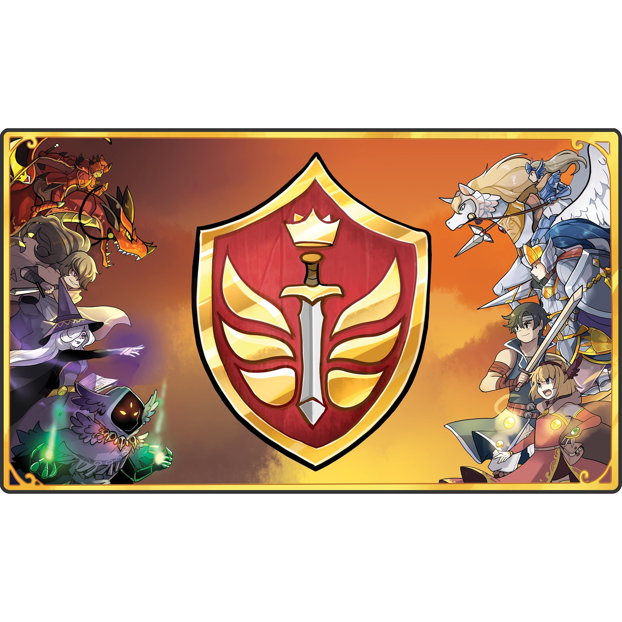 Strange Machine Games: Valiant Wars: Playmat - Strategy Card Game ...