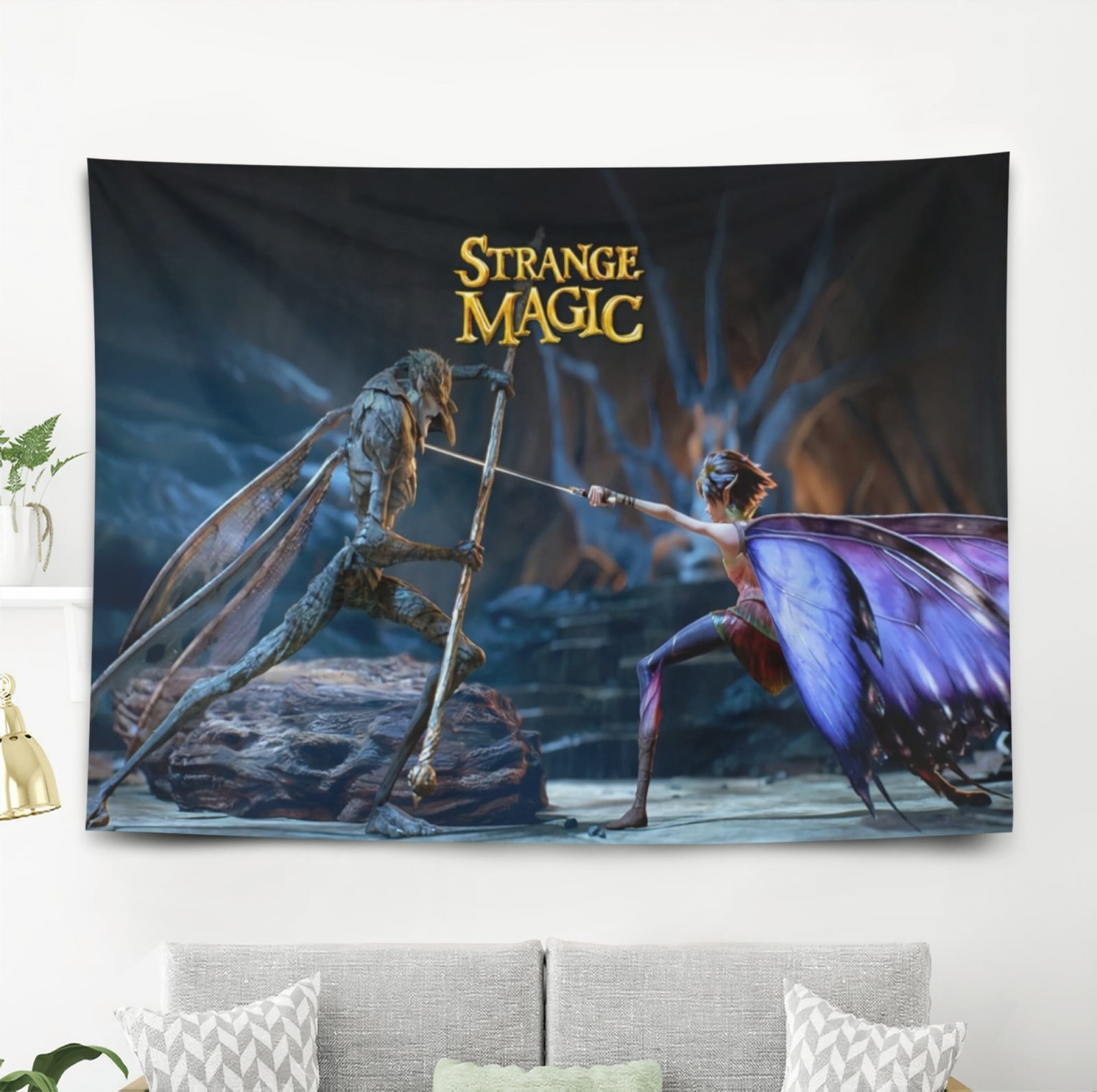 Strange Magic Tapestry Wall Hanging for Livng Room Bedroom Wall ...