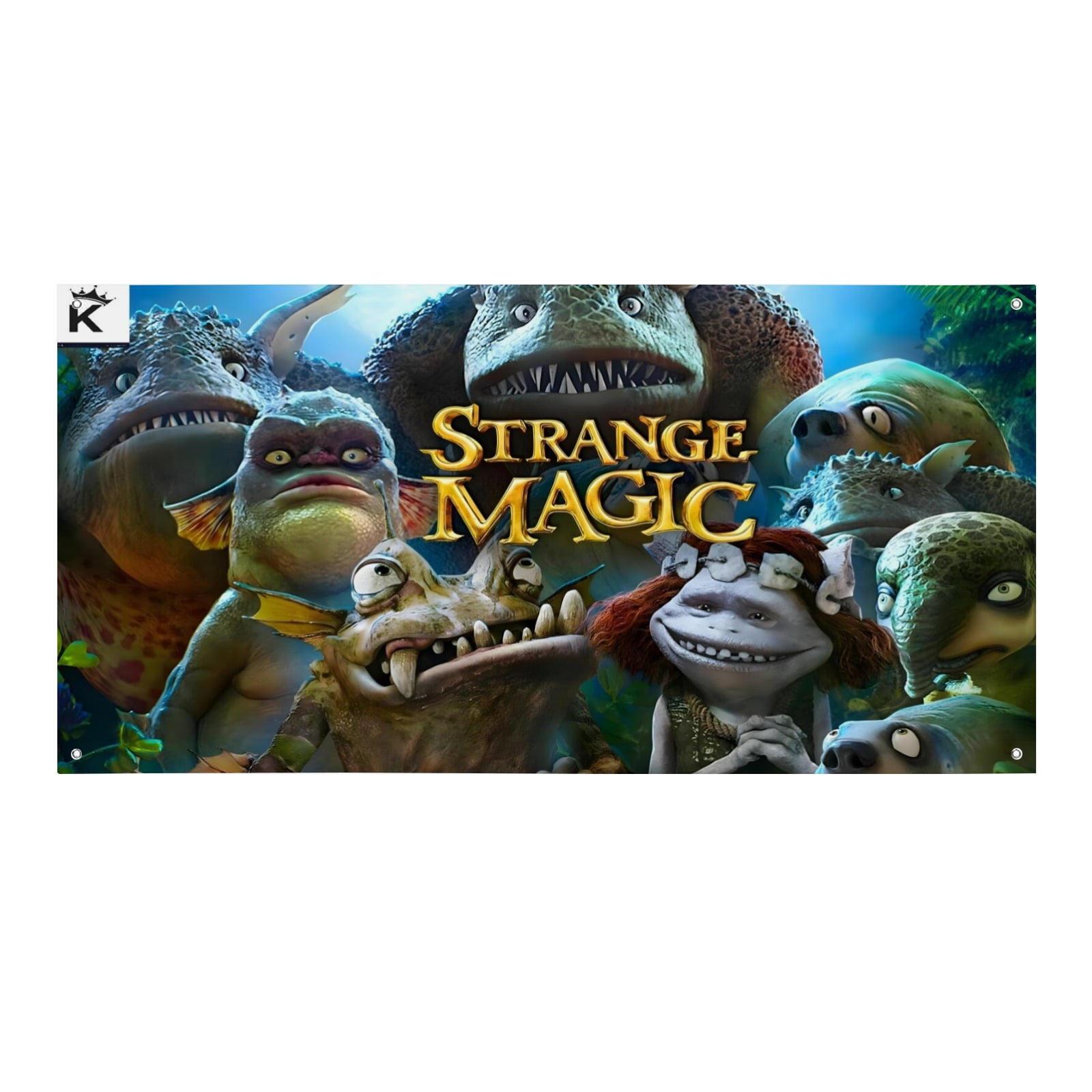 Strange Magic-Theme Backdrops Banner Birthday Party Decor Supplies ...