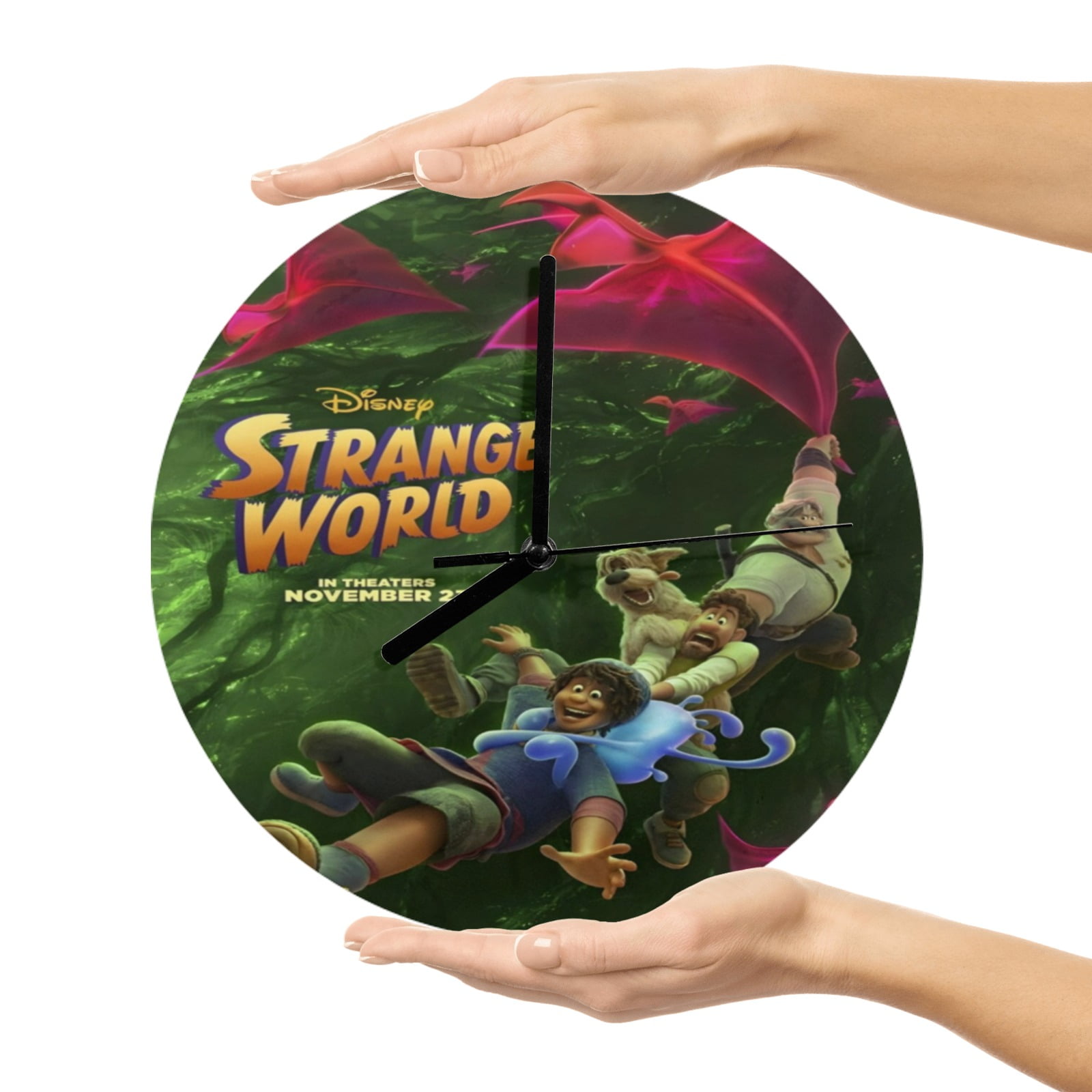 Strange World MDF Wall Clock（11.6"） - Walmart.com