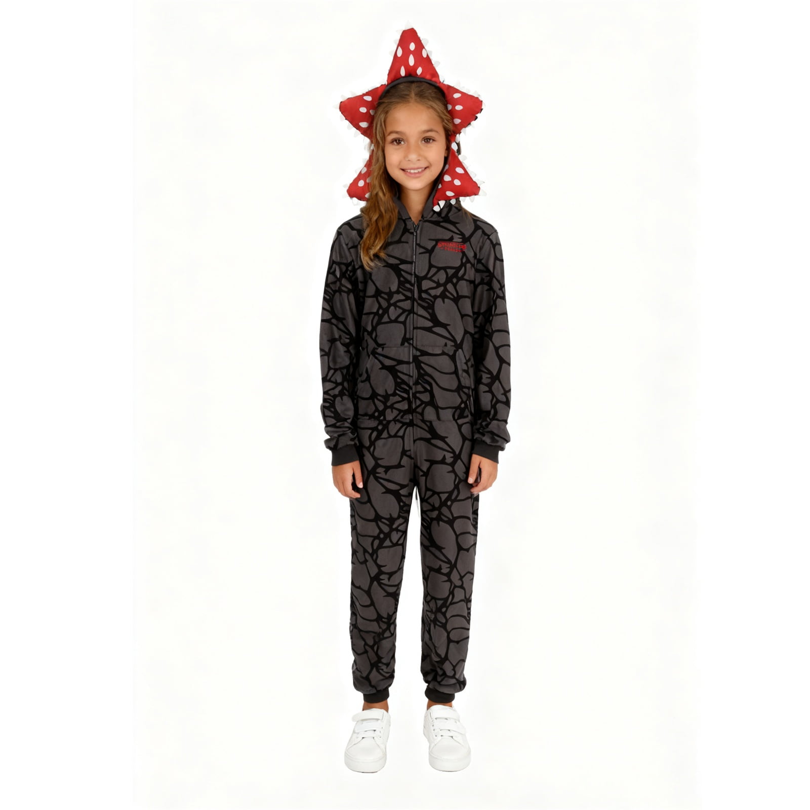 Stranger Flower Things Demogorgon Flower Pajamas Stranger Things Onesie ...