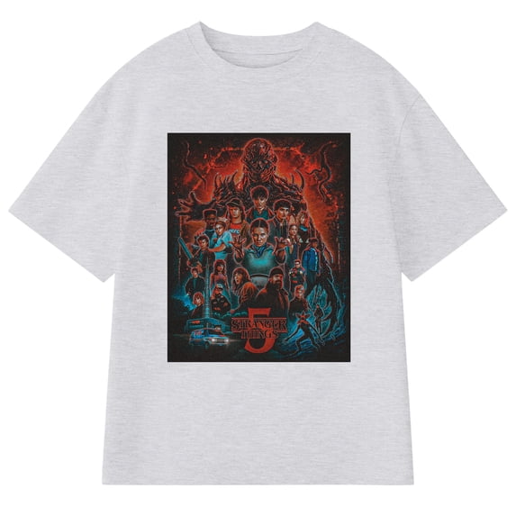 Stranger Flower Things Demogorgon Retro Video Game Demogorgon Graphic ...