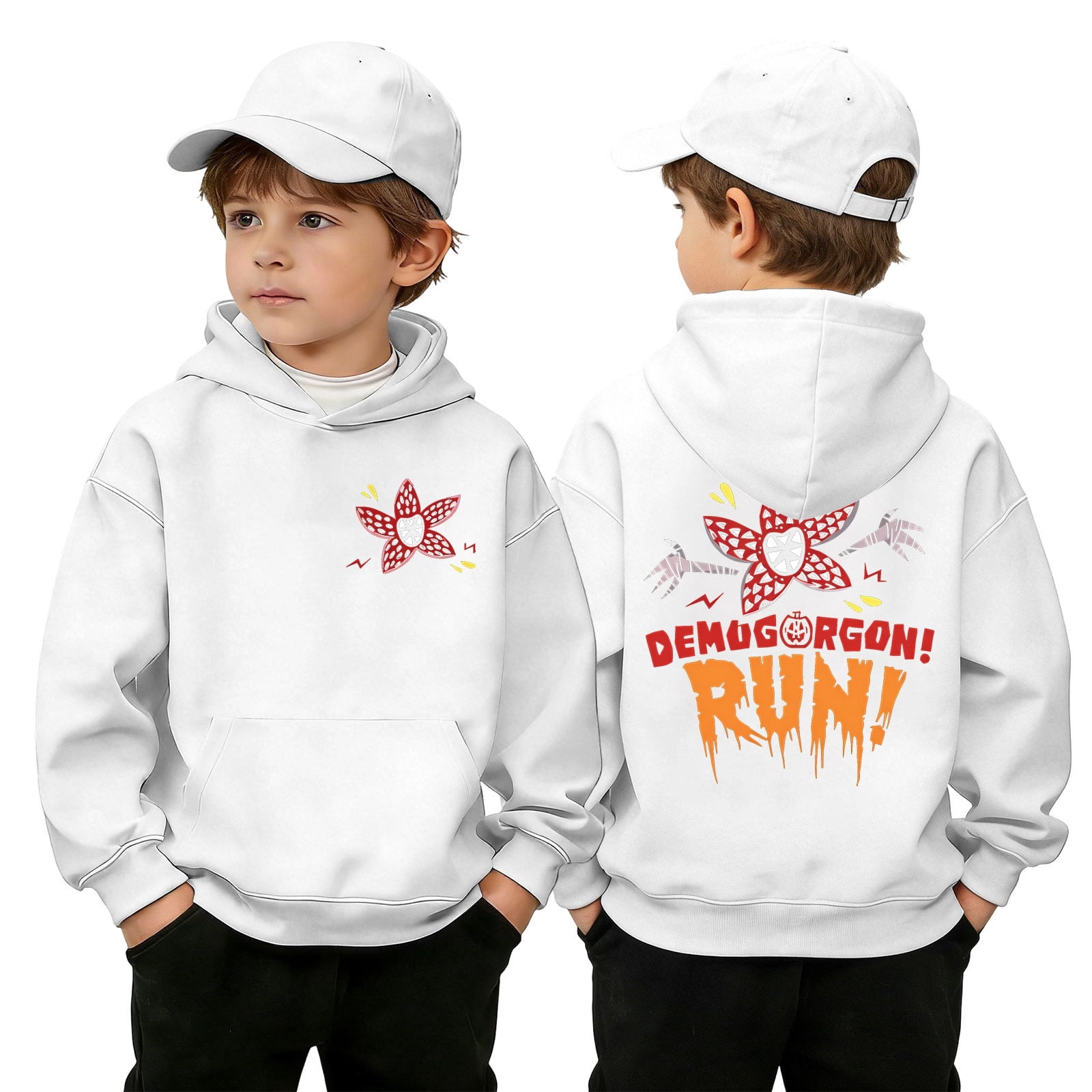 Stranger Flower Things Demogorgon Retro Video Game Themed Demogorgon ...