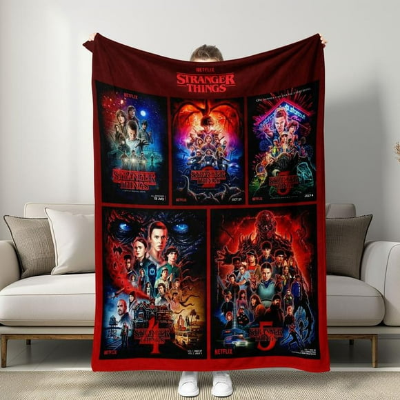 Stranger Things Throw Blanket
