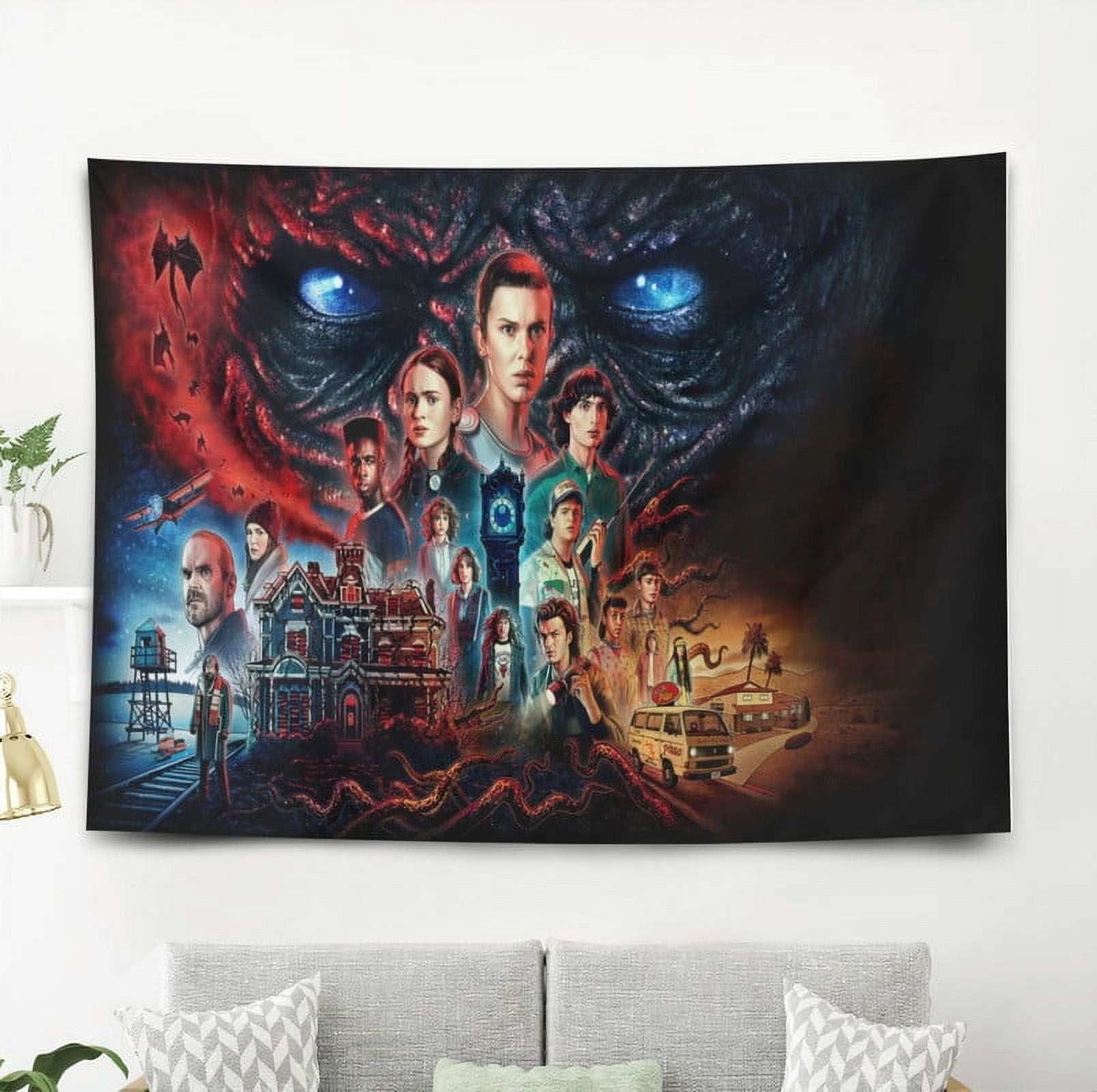 Stranger ThibgsTapestry Backdrop Background Poster Gift for Bedroom for ...