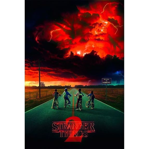Stranger Things 2 - TV Show Poster / Print (Storm Front / The Kids On ...