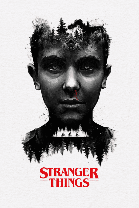 Stranger Things 2016 Poster 24x36 - Netflix Sci-Fi Horror Mystery ...