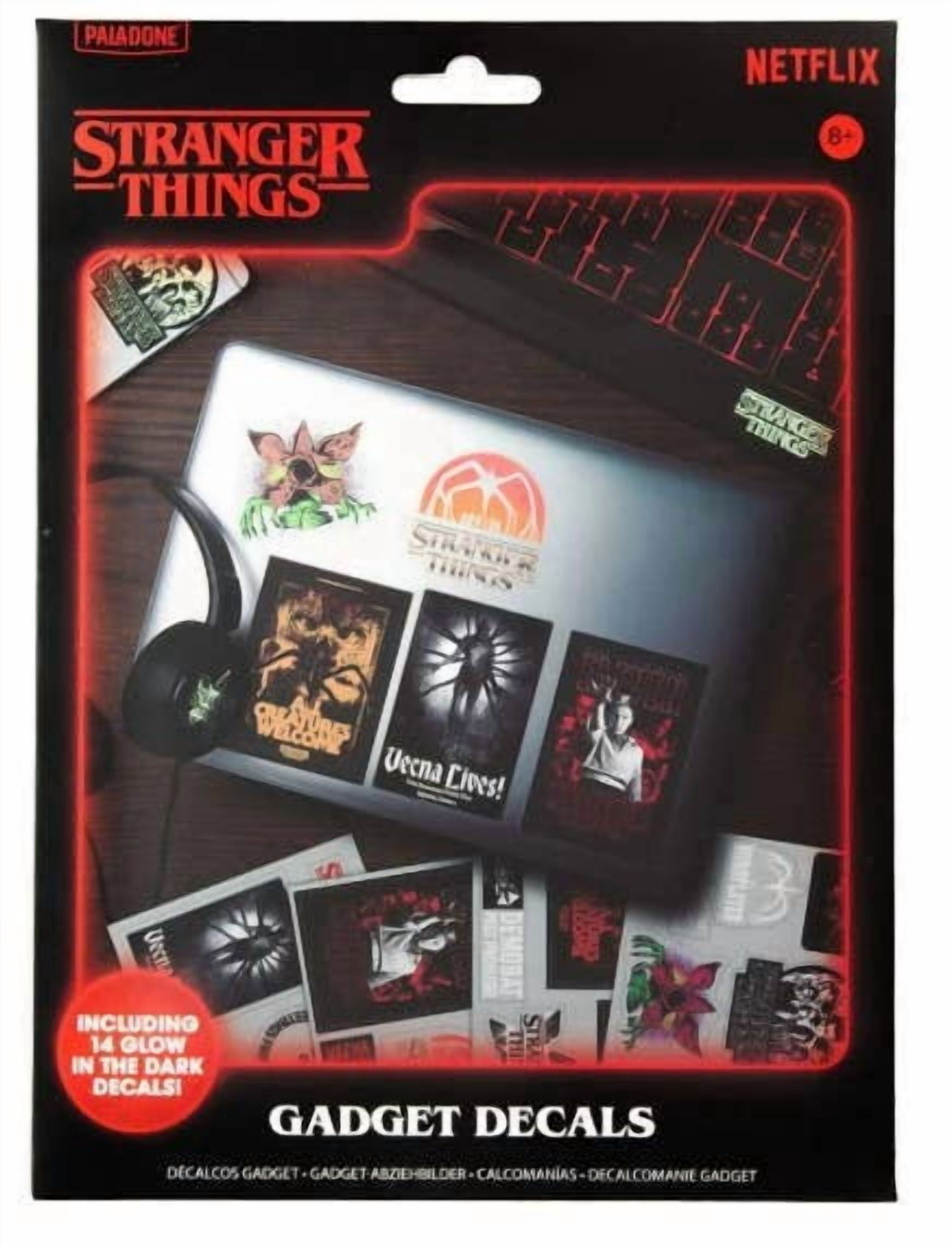 Stranger Things 5 Glow in the Dark Gadget Decals - Walmart.com