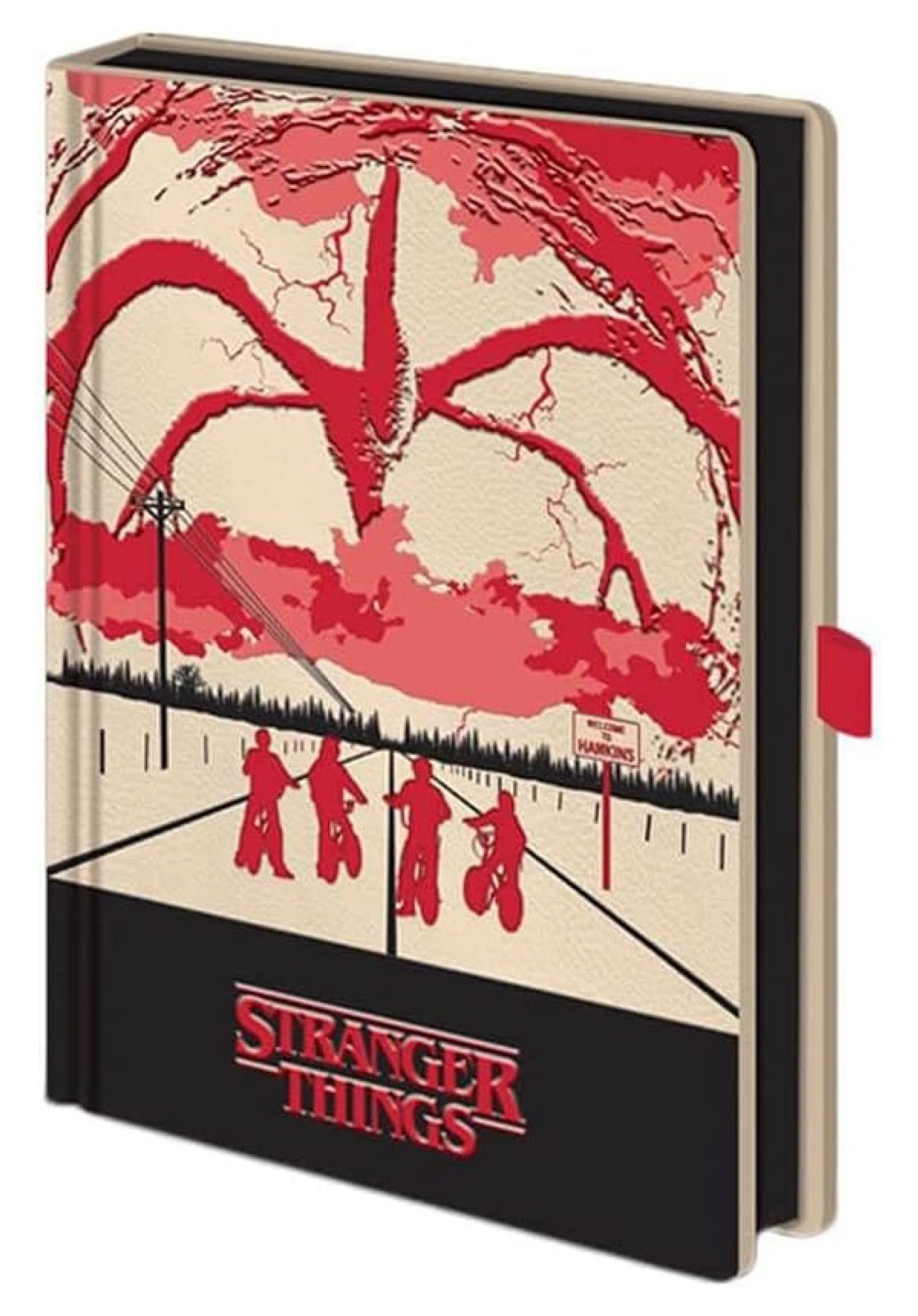 Stranger Things A5 LED Light Up Notebook with Mind Flayer Design ...