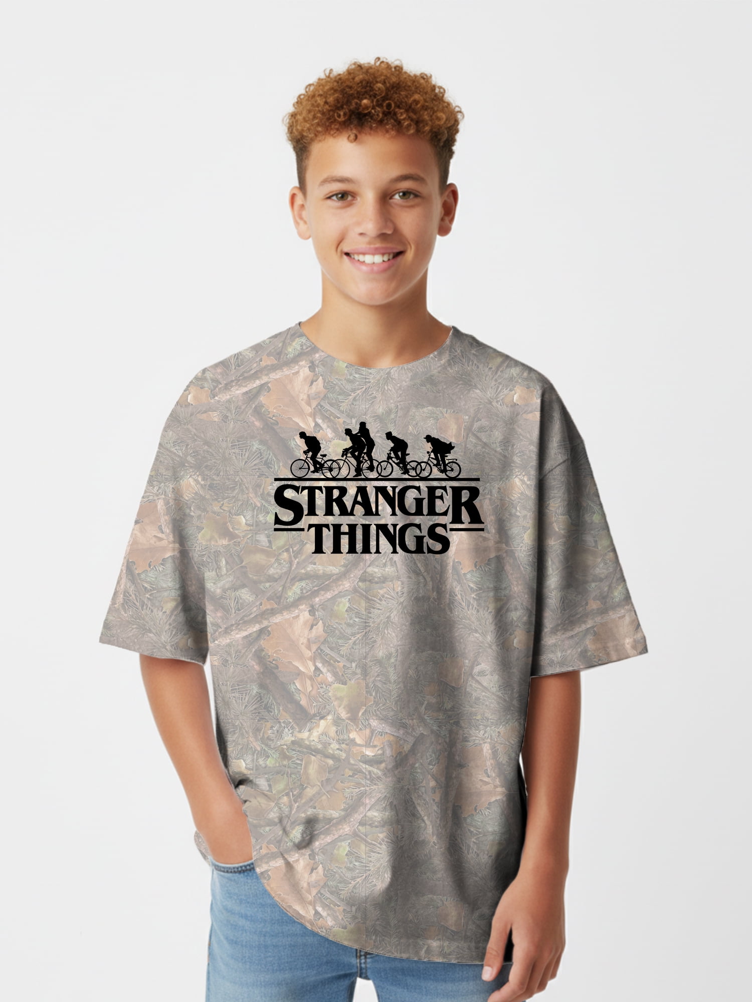 Stranger Things, Boys' & Big Boys' Graphic Tee, Sizes 4-18 - Walmart.com
