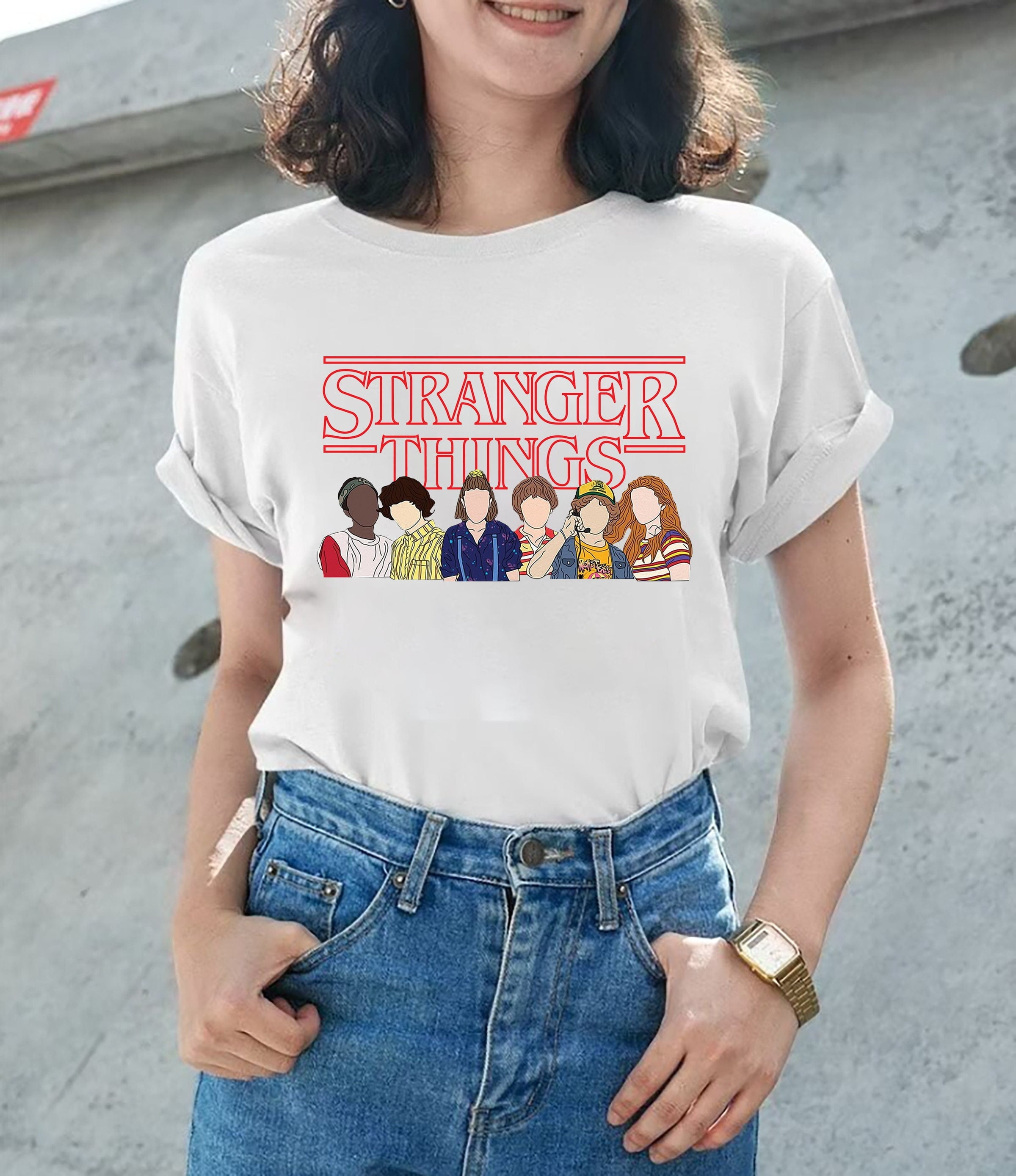 Stranger Things Characters Inspired T-shirt, Sweatshirt, Hoodie ...