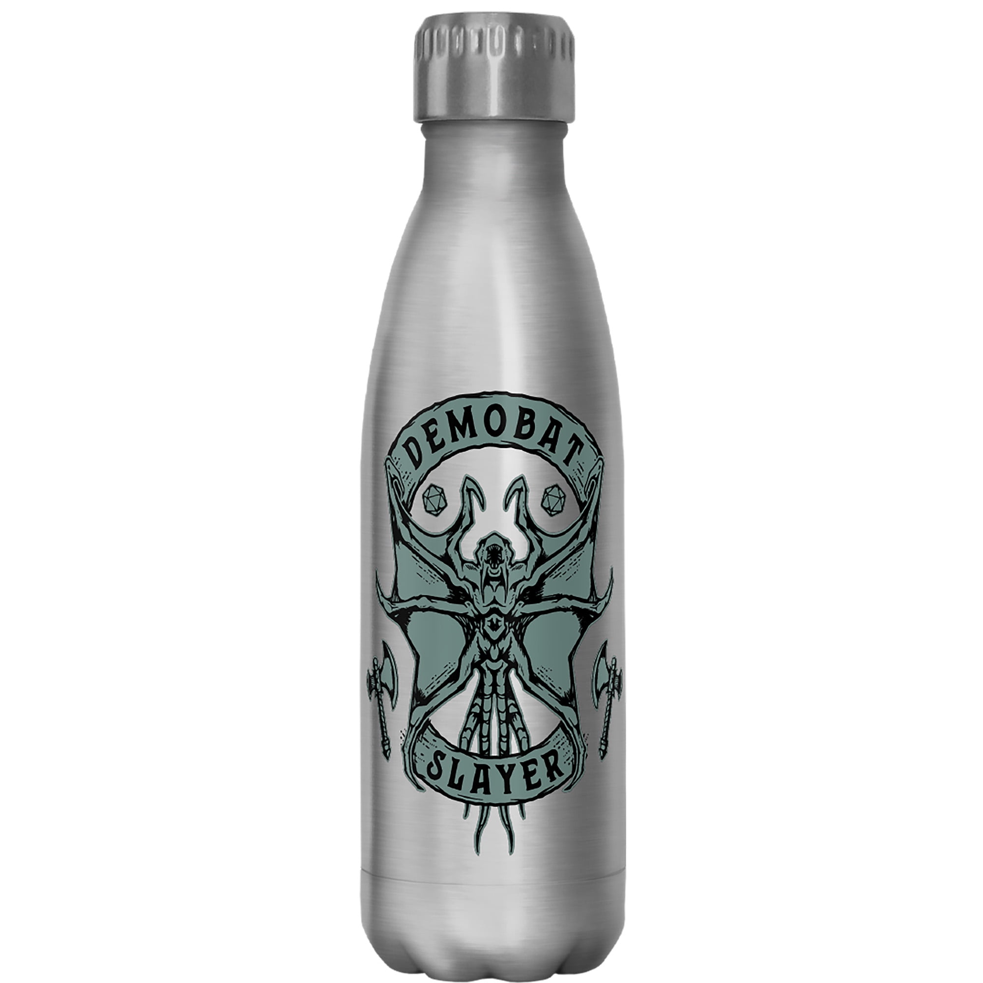 Stranger Things Demobat Slayer Logo Stainless Steel Water Bottle ...