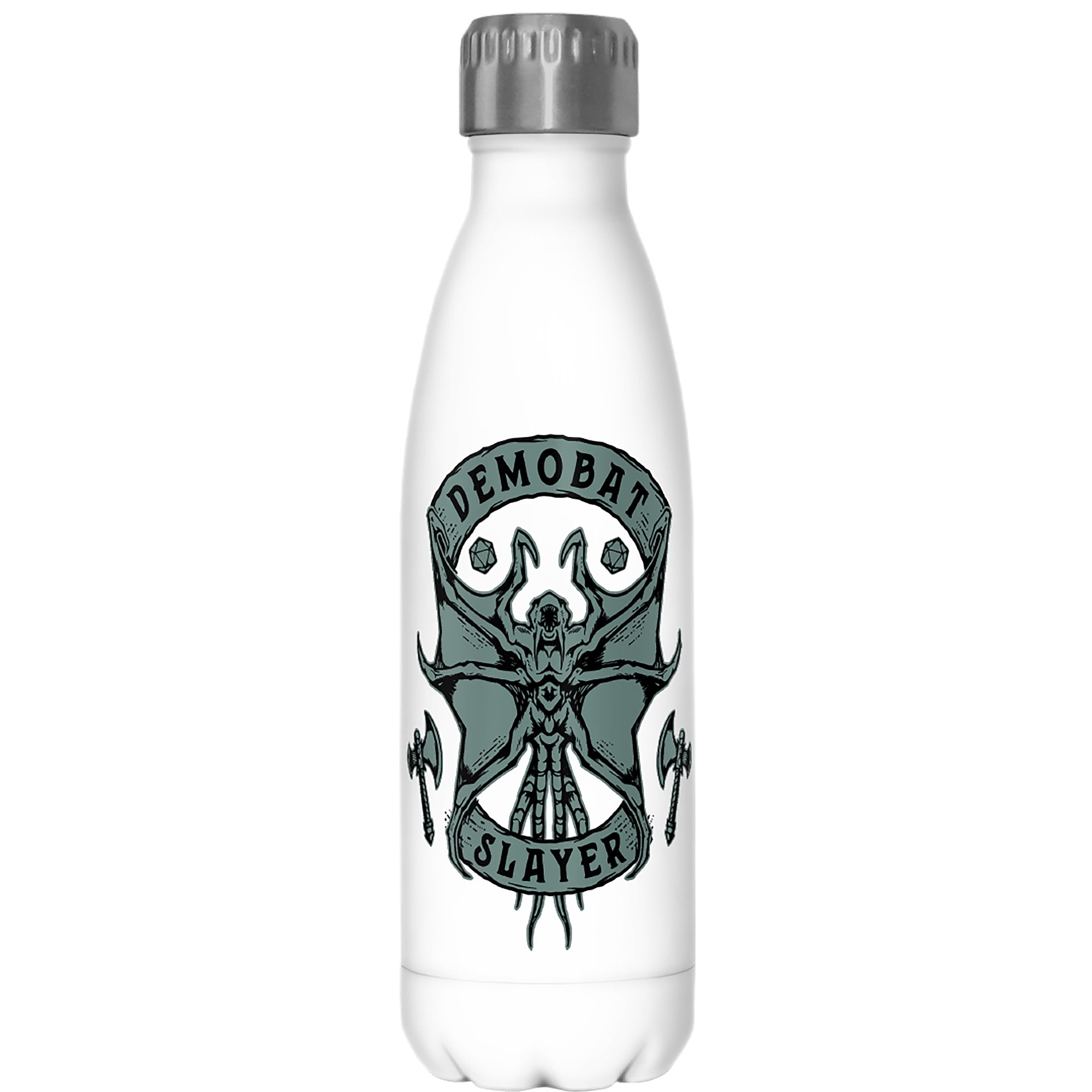 Stranger Things Demobat Slayer Logo Stainless Steel Water Bottle ...
