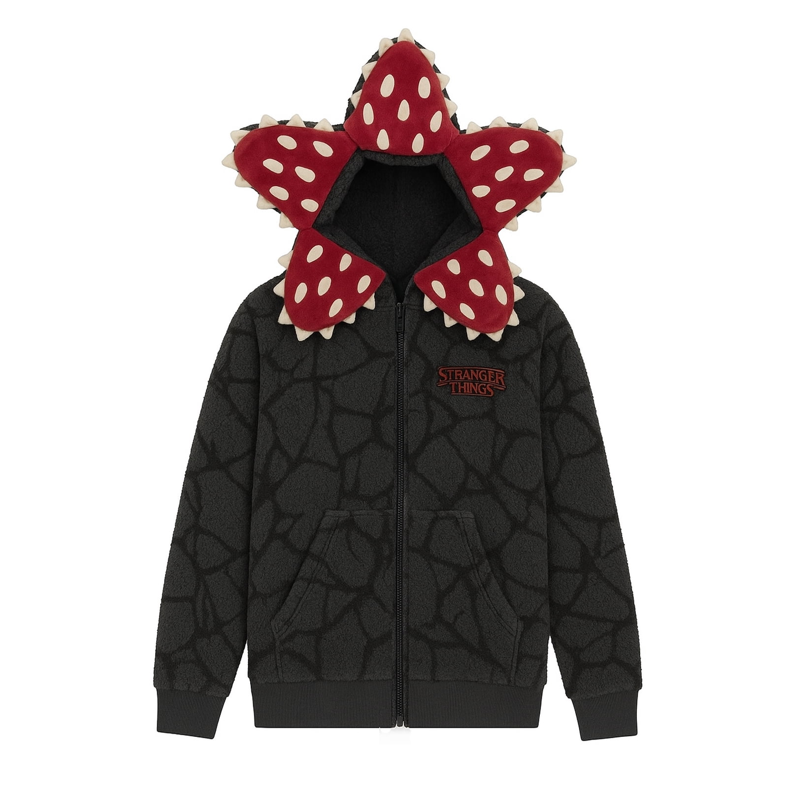 Stranger Things Demogorgon Zip Up Cute Hoodies,Stranger Things Zip Up ...