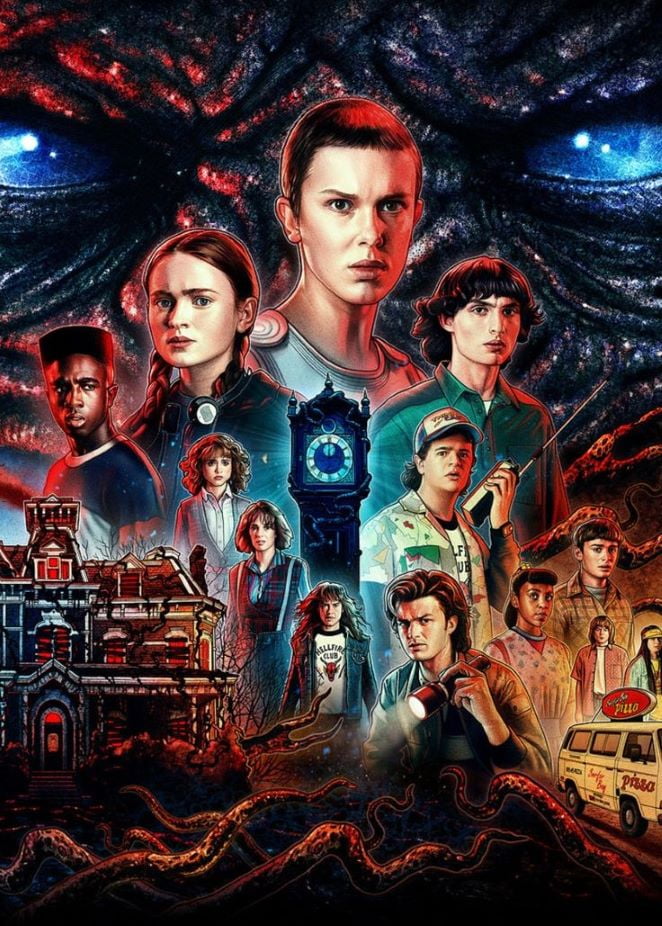 Stranger Things Diamond Art Painting Kits for Adults - Full Drill ...