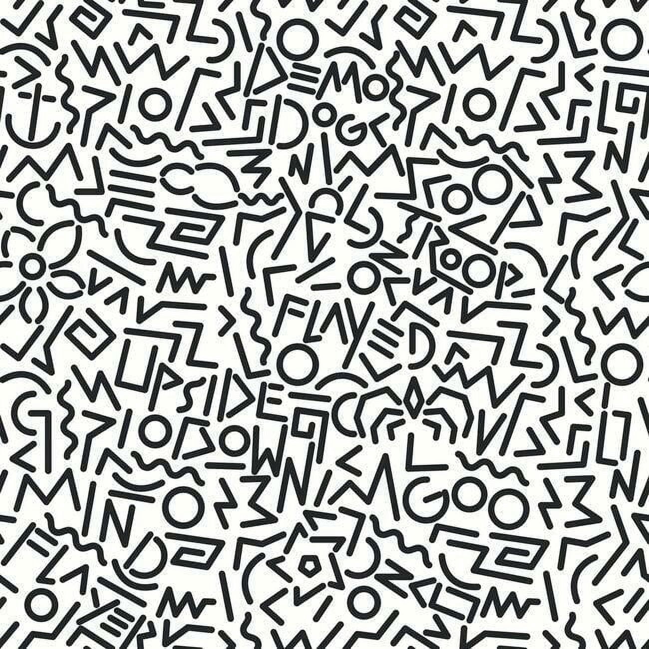 Stranger Things Doodles Peel & Stick Wallpaper - Walmart.com