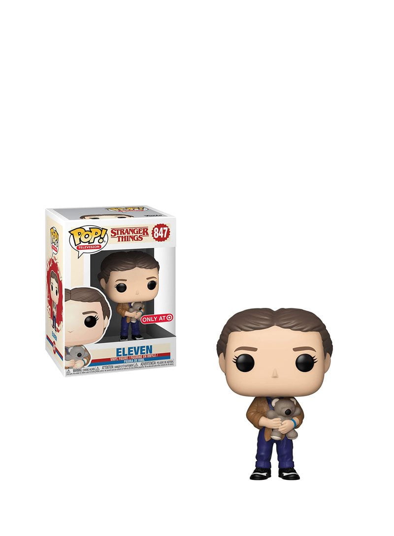 Stranger Things Funko POP! TV Eleven Vinyl Figure [Teddy Bear ...