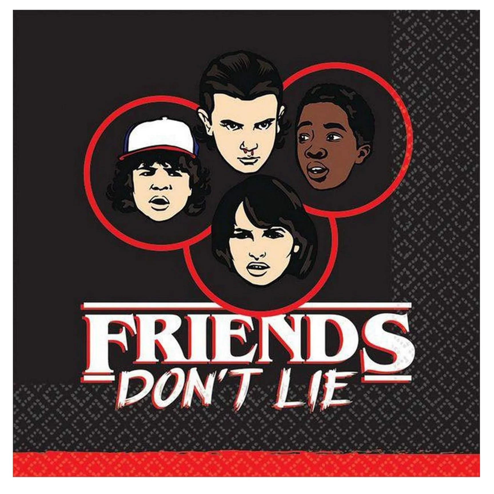 Stranger Things Lunch Napkins (16ct)* - Walmart.com