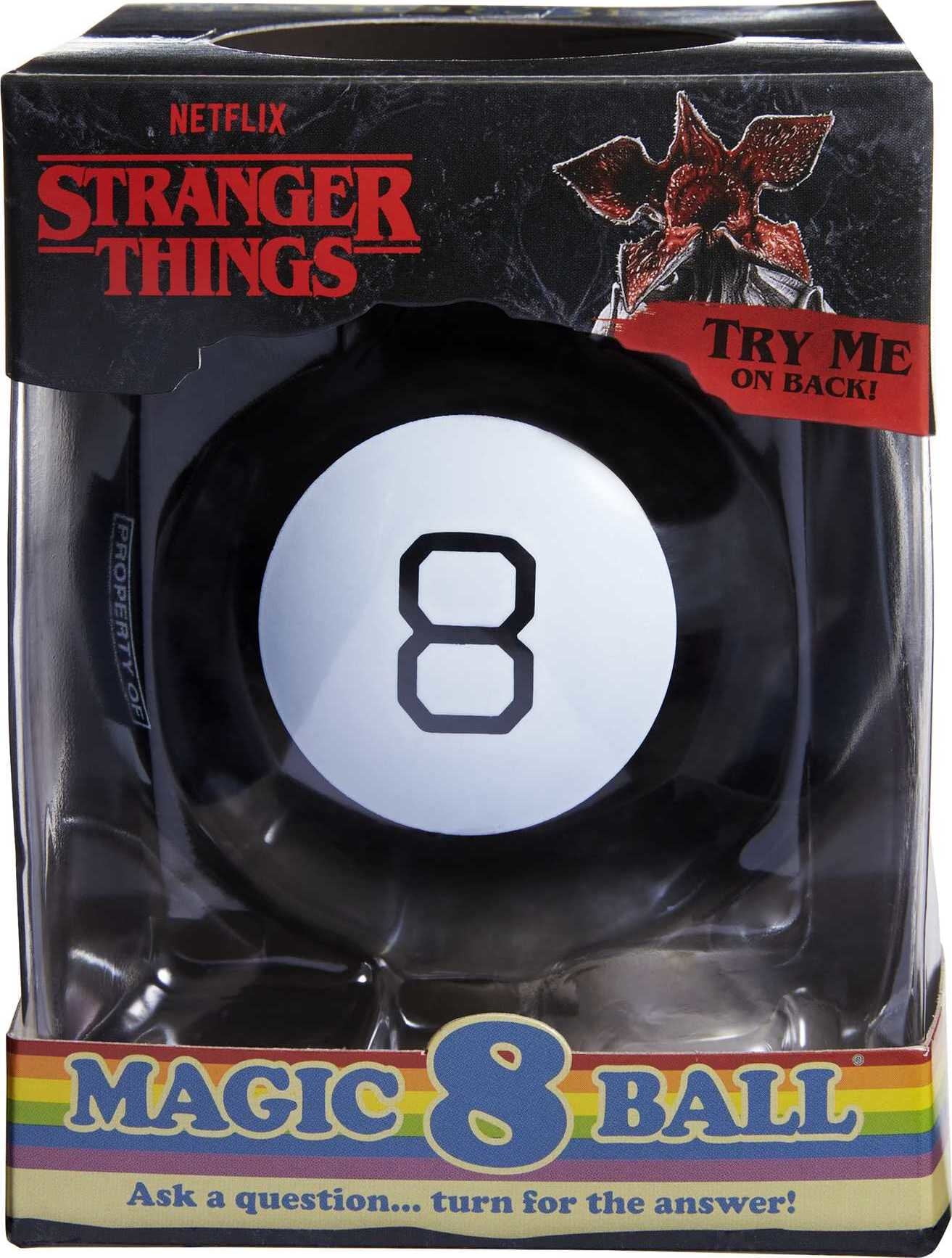 Limited Edition Stranger Things Magic 8 Ball Toy, Novelty Fortune ...