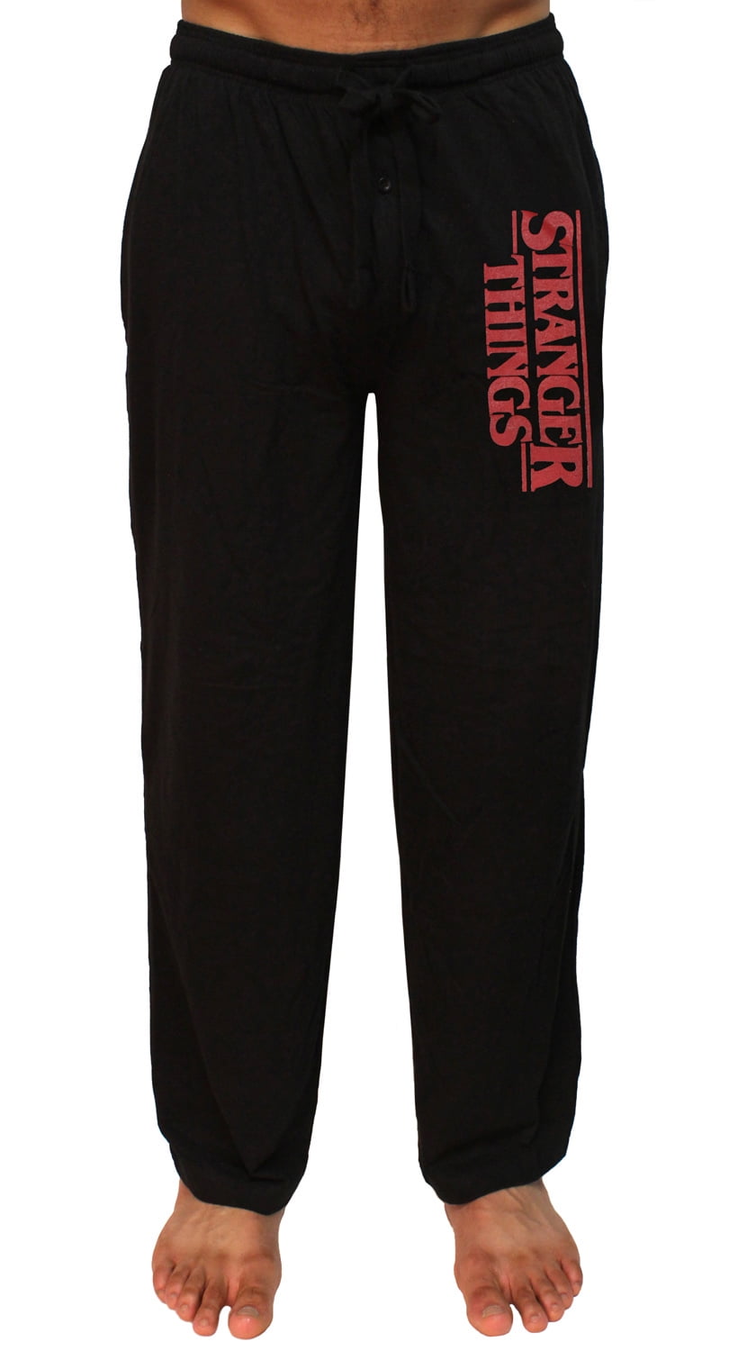 Stranger Things Men's TV Show Original Logo Adult Loungewear Pajama ...