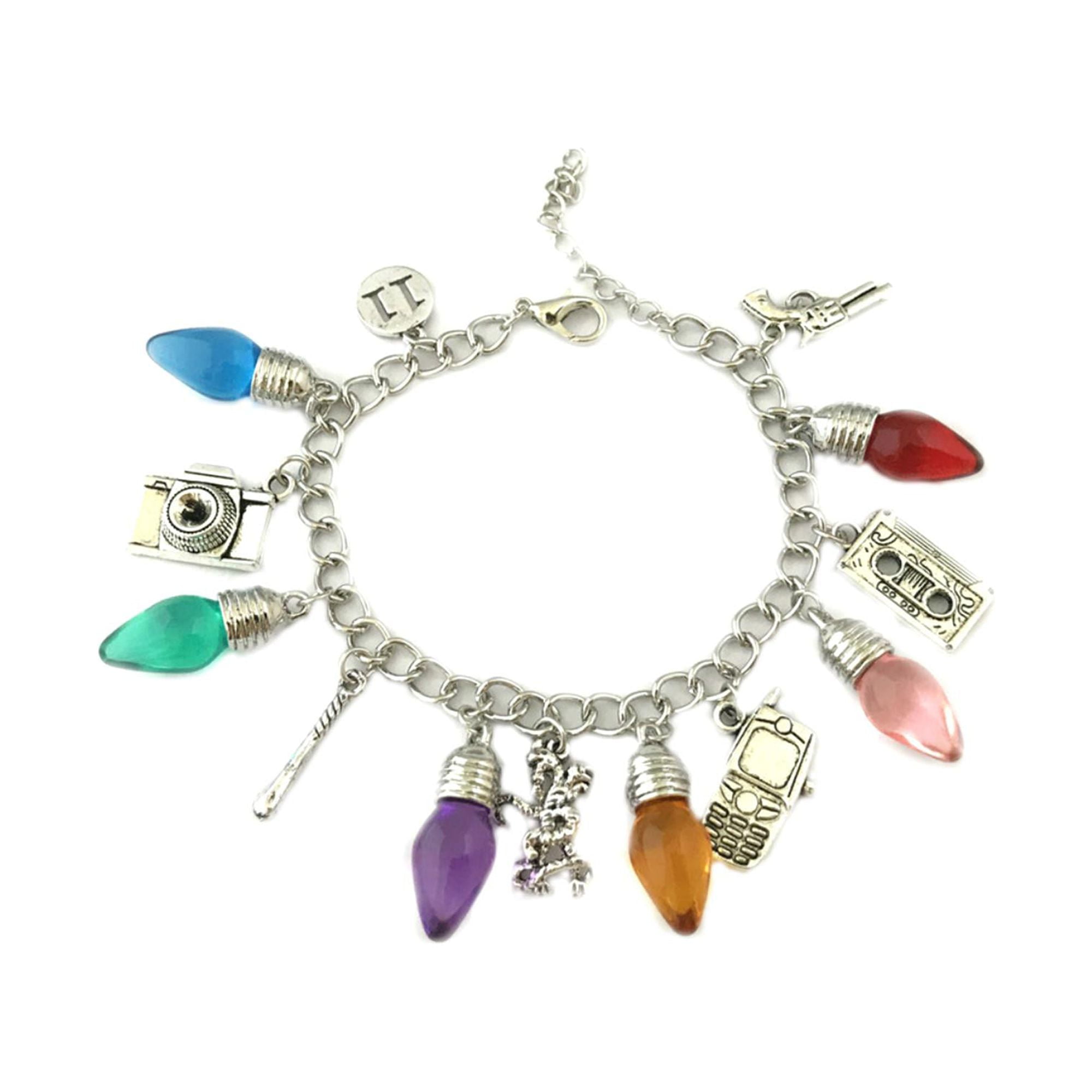 Stranger Things Movie TV Series Fashion Silvertone Novelty Charm ...