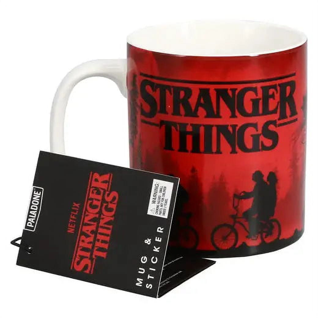 Stranger Things Mug with Sticker - Walmart.com