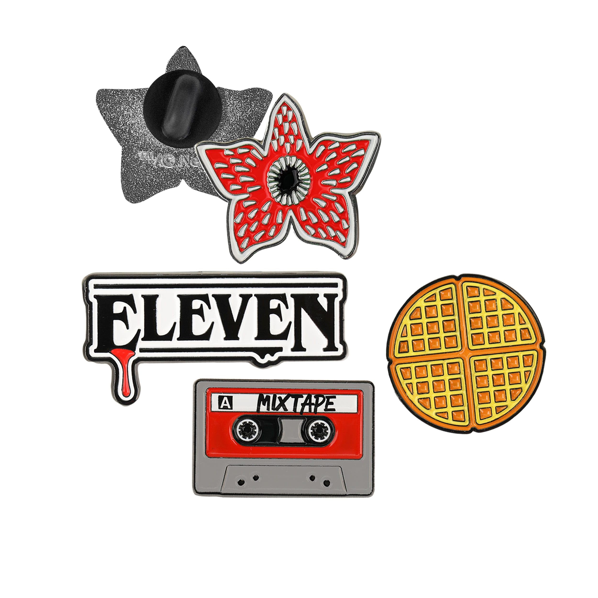 Stranger Things Pack 4 pin's Season 1 - Walmart.com