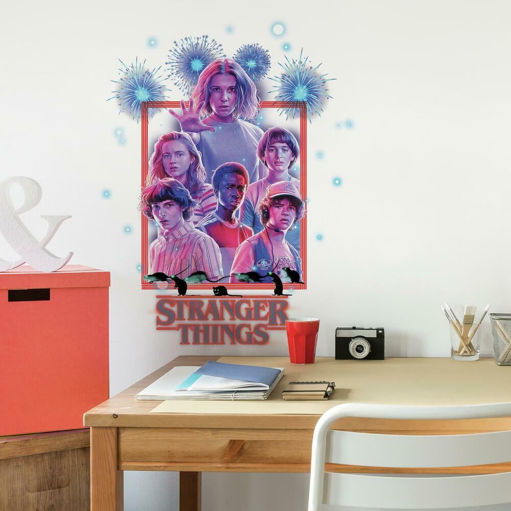 Stranger Things Peel and Stick Giant Wall Decals - Walmart.com