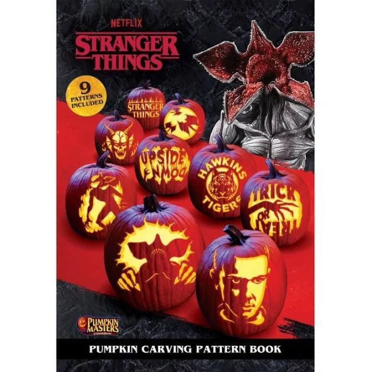 Stranger Things Pumpkin Carving Patterns, Book 1 (Paperback) - Walmart.com