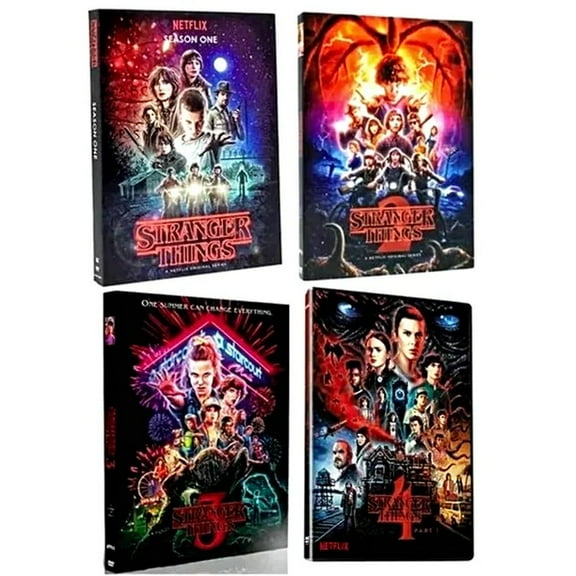 Stranger Things Season 1-4 （DVD）,Movie genre - Walmart.com